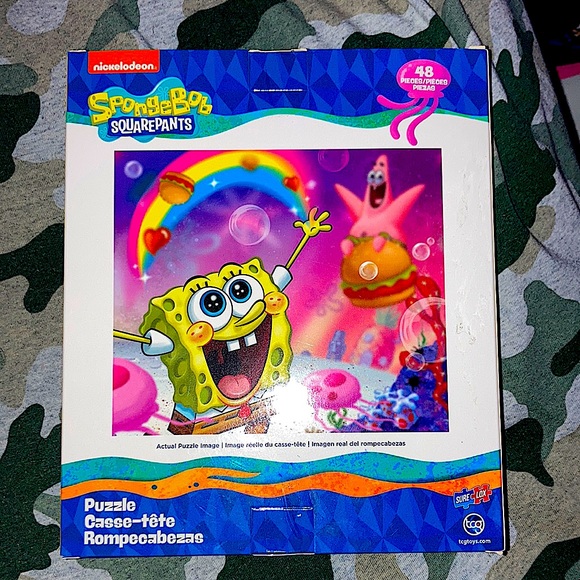 Toys | Spongebob Squarepants Puzzles | Poshmark